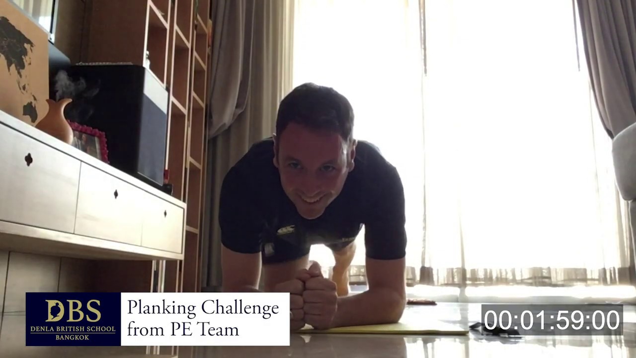Planking Challenge from PE Team - YouTube