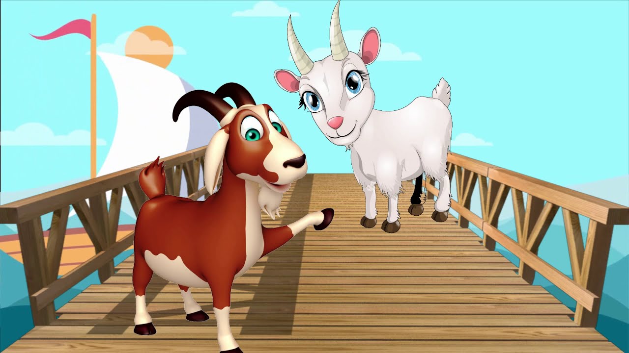 #164: Two silly goats | The two foolish goats | Two foolish goats story ...