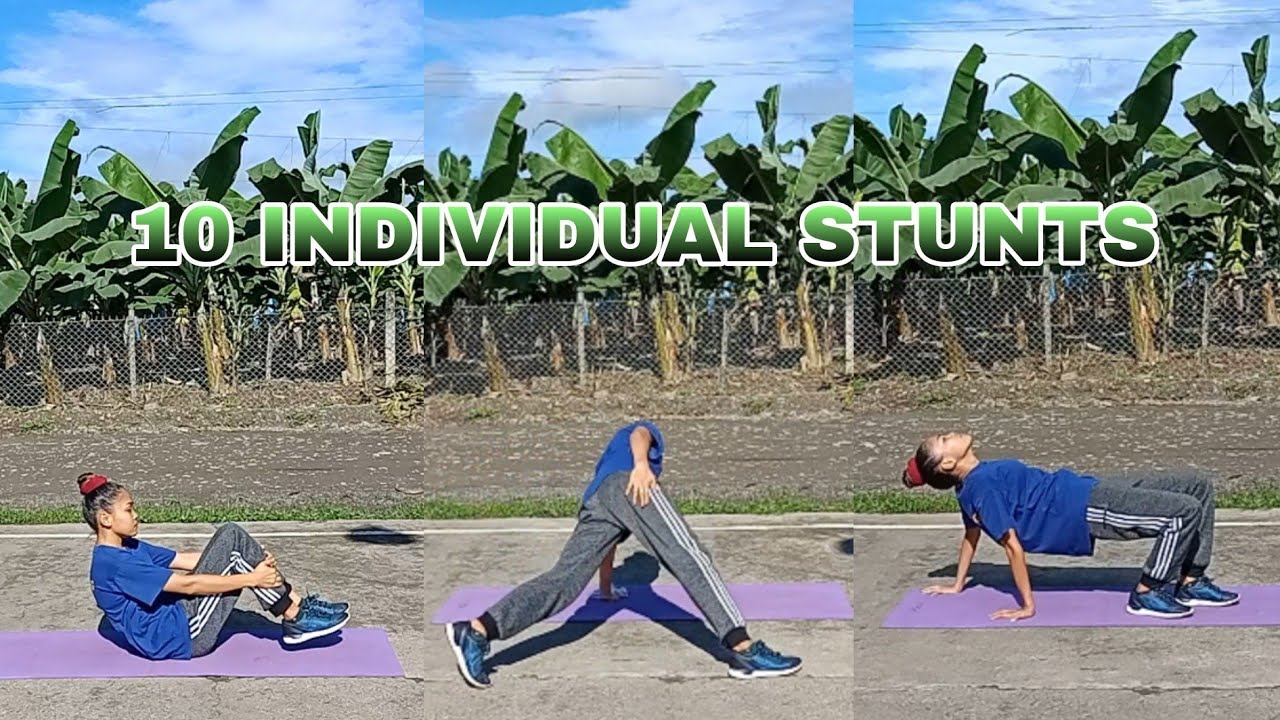 10 INDIVIDUAL STUNTS (BUNGO) - YouTube