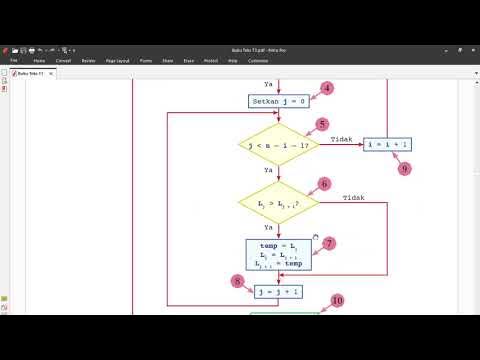 ASK T3 Bab 3 - Carta Alir Bubble Sort - YouTube