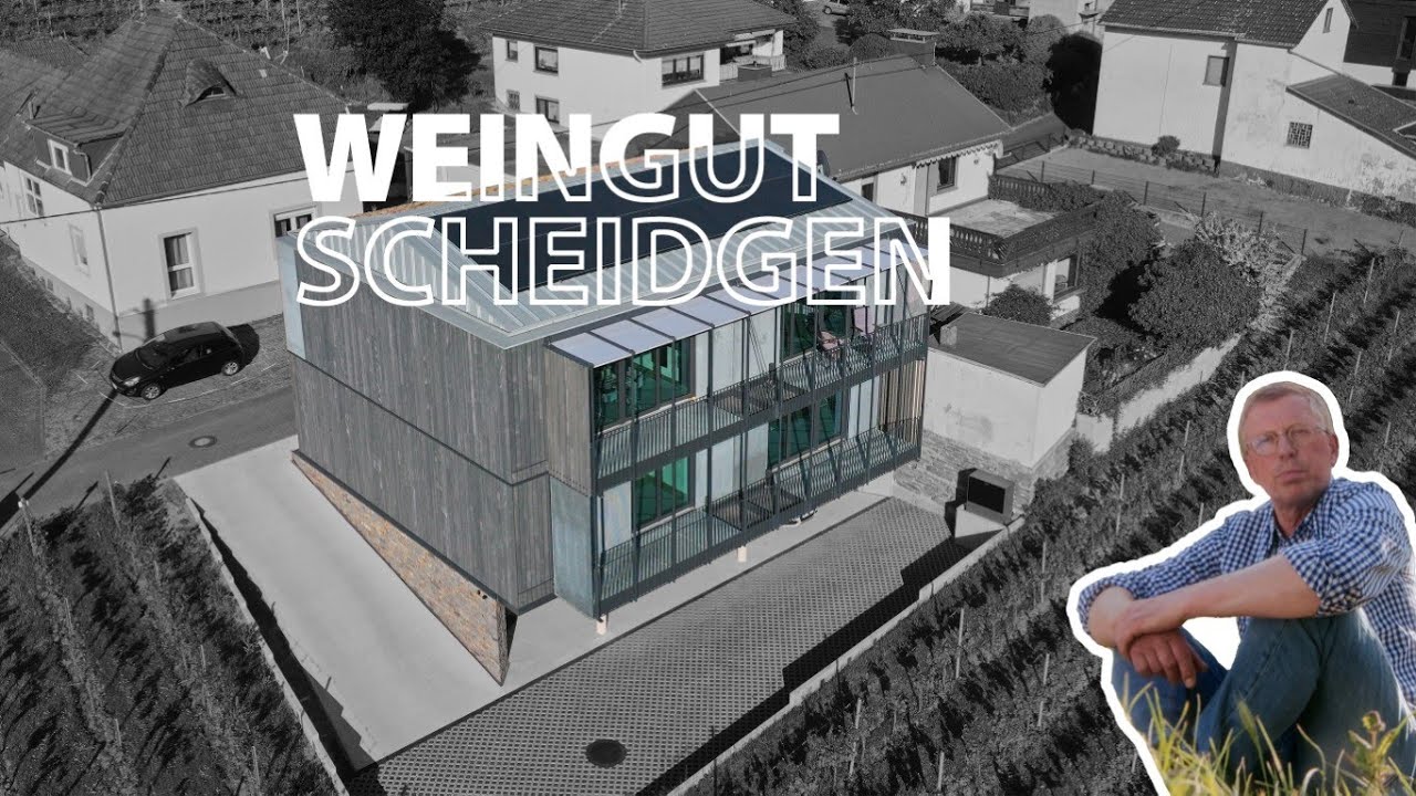 Nachhaltiger Weinbau trifft innovative Architektur – Weingut Scheidgen ...
