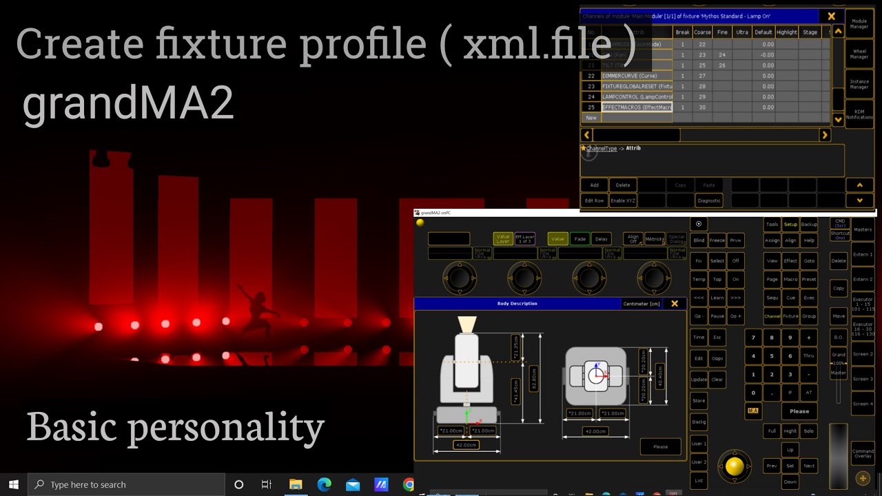Basic personality grandMA2 #grandma2 #tutorial #shorts - YouTube