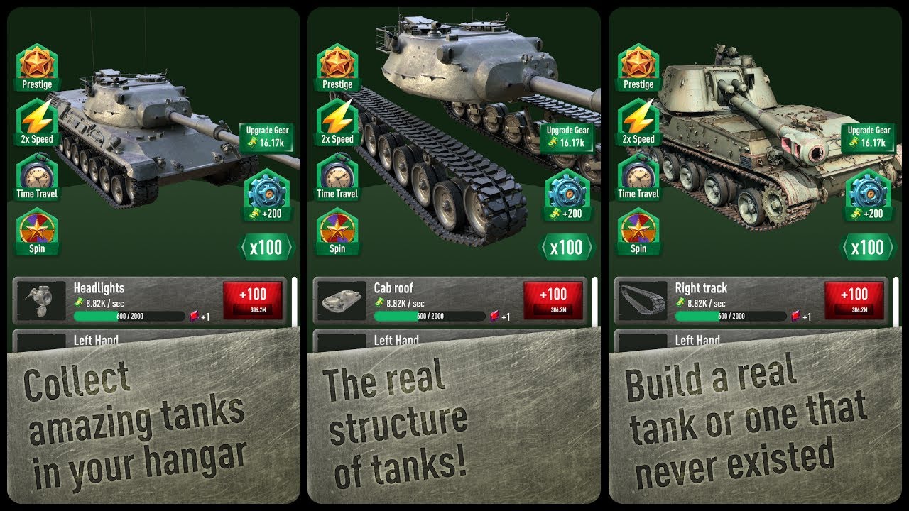 War Tanks Simulator — 3D build Mobile Game | Gameplay Android - YouTube