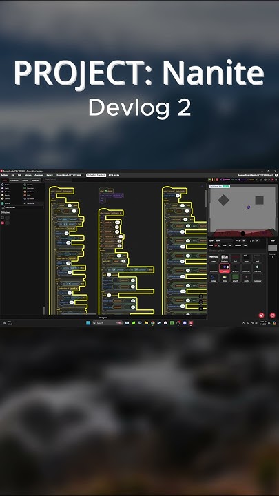PROJECT: Nanite Devlog 2 #2024 #devlog #programming #indiegame #fyp #shorts - YouTube