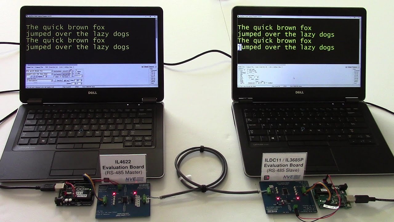 Isolated RS-485 transceiver with integrated DC-DC convertor - YouTube
