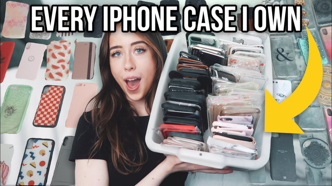 My ENTIRE iPhone Case Collection!! - YouTube