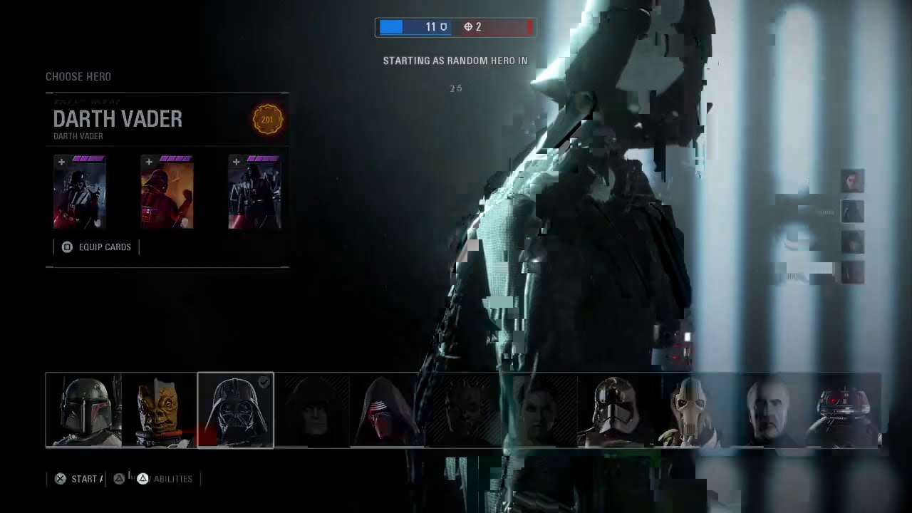 BF2 Vader without cape - YouTube