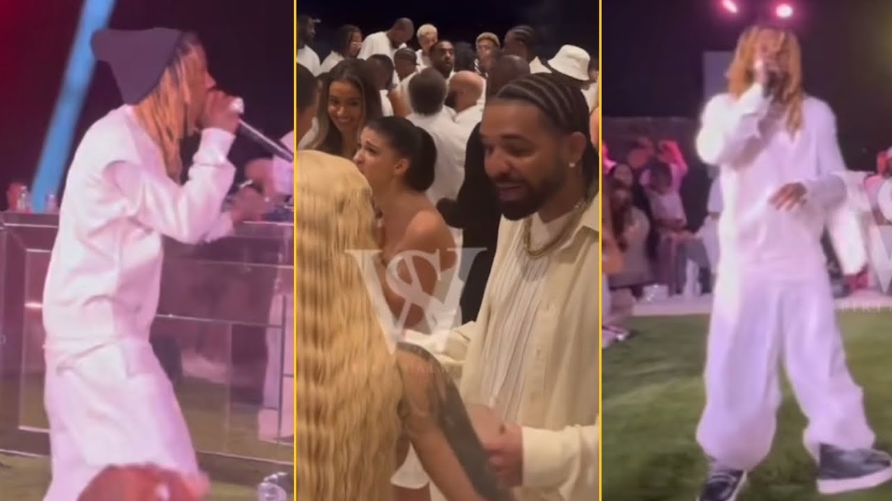 Drake And Lil Wayne Reunited At Michael Rubin White Party And Performed ...