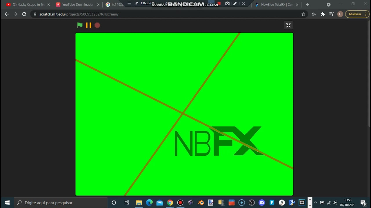 NewBlueFX New Watermarks Green Screen Scratch Version - YouTube