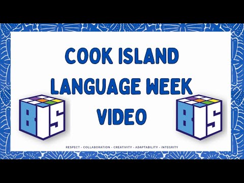 Cook Island Language Week Video - Bader Intermediate 2025 - YouTube
