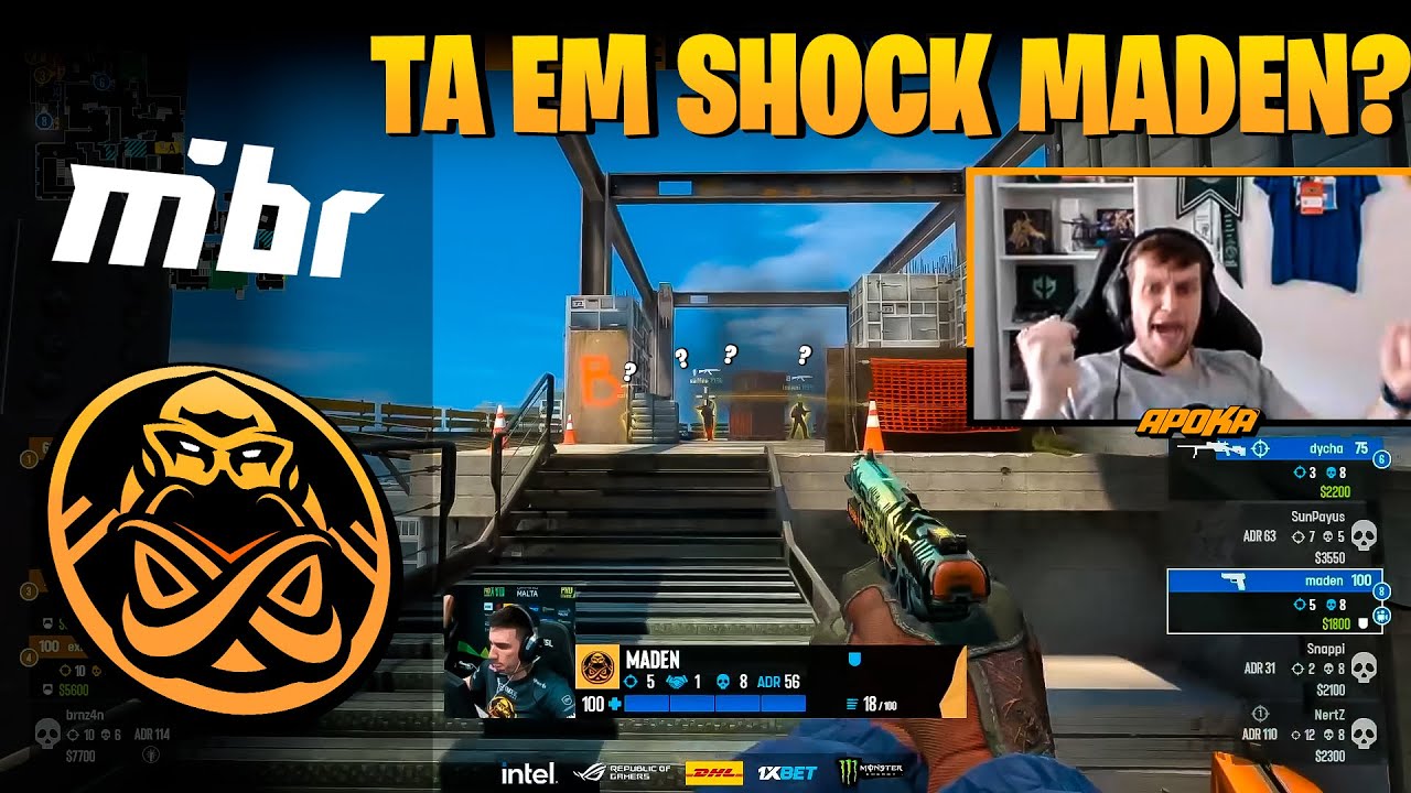 (MAPA 1) JOGÃO CONTRA O TOP3 DO MUNDO! MIBR X ENCE - Jogo Completo - YouTube