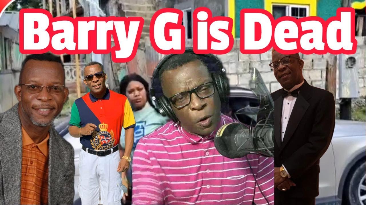 Veteran Radio legend Barrington “Barry G” Gordon has Passed Away - YouTube