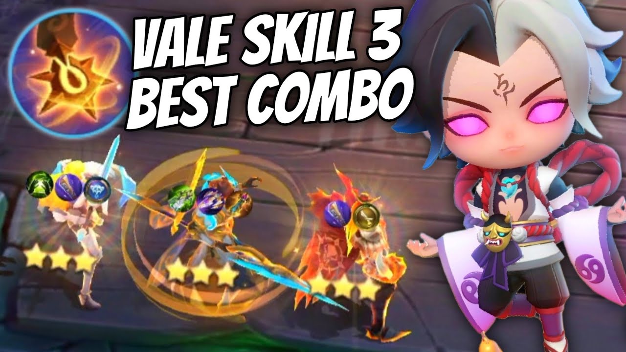 BEST STRATEGY FOR VALE SKILL 3 !! EAZY 3 STAR !! MAGIC CHESS MOBILE ...