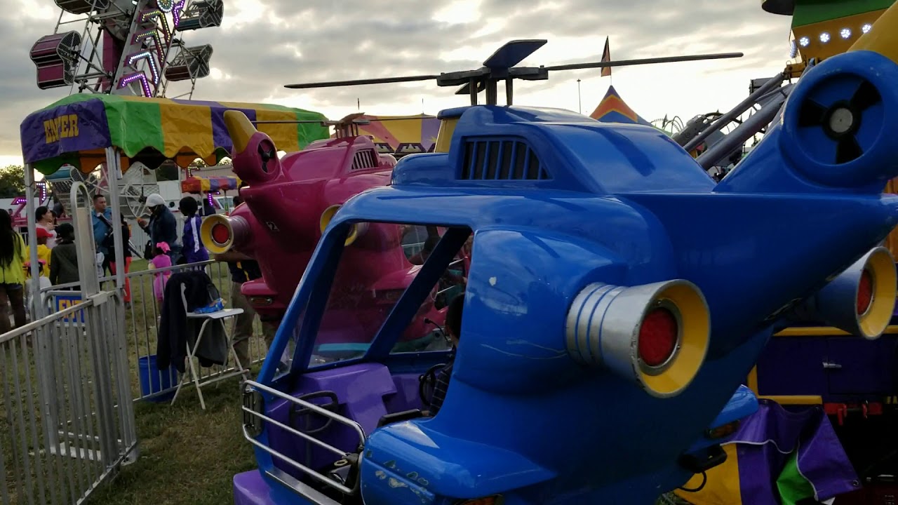 Helicopter at the fair 🚁 - YouTube