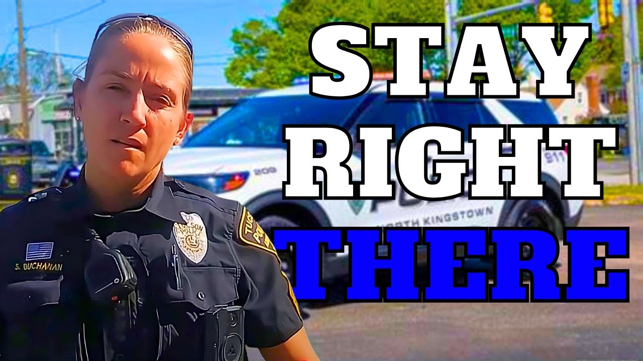 Mad Cop Detains Citizen Then Instantly Regrets It... - YouTube