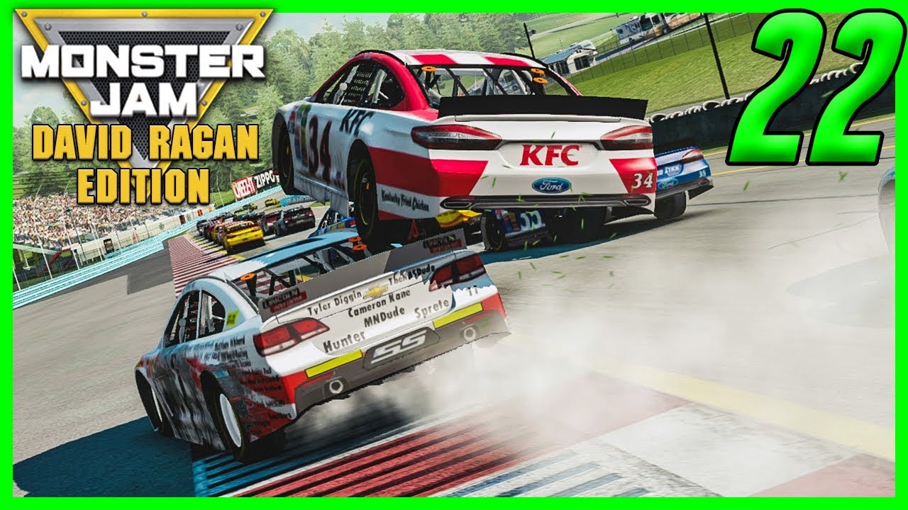 MONSTER JAM 2015 - DAVID RAGAN EDITION | NASCAR '15 Career Mode Ep. 22 ...
