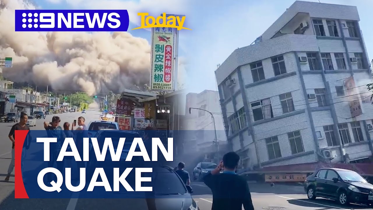 Strongest earthquake in 25 years rocks Taiwan, killing nine people | 9 ...