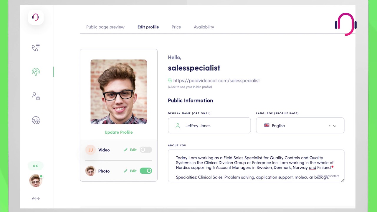 How to - Update your profile - YouTube
