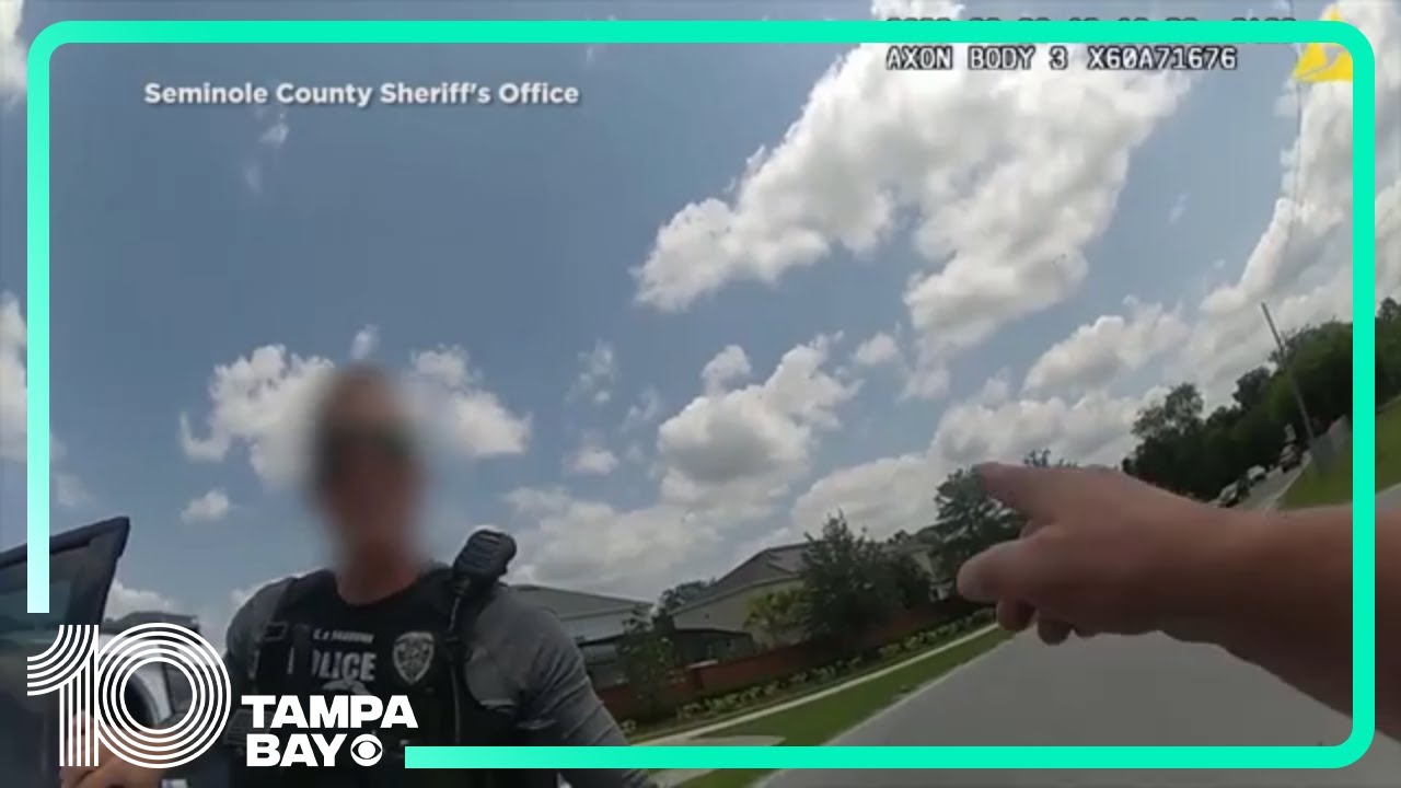 Orlando police officer drives off after being pulled over for speeding ...