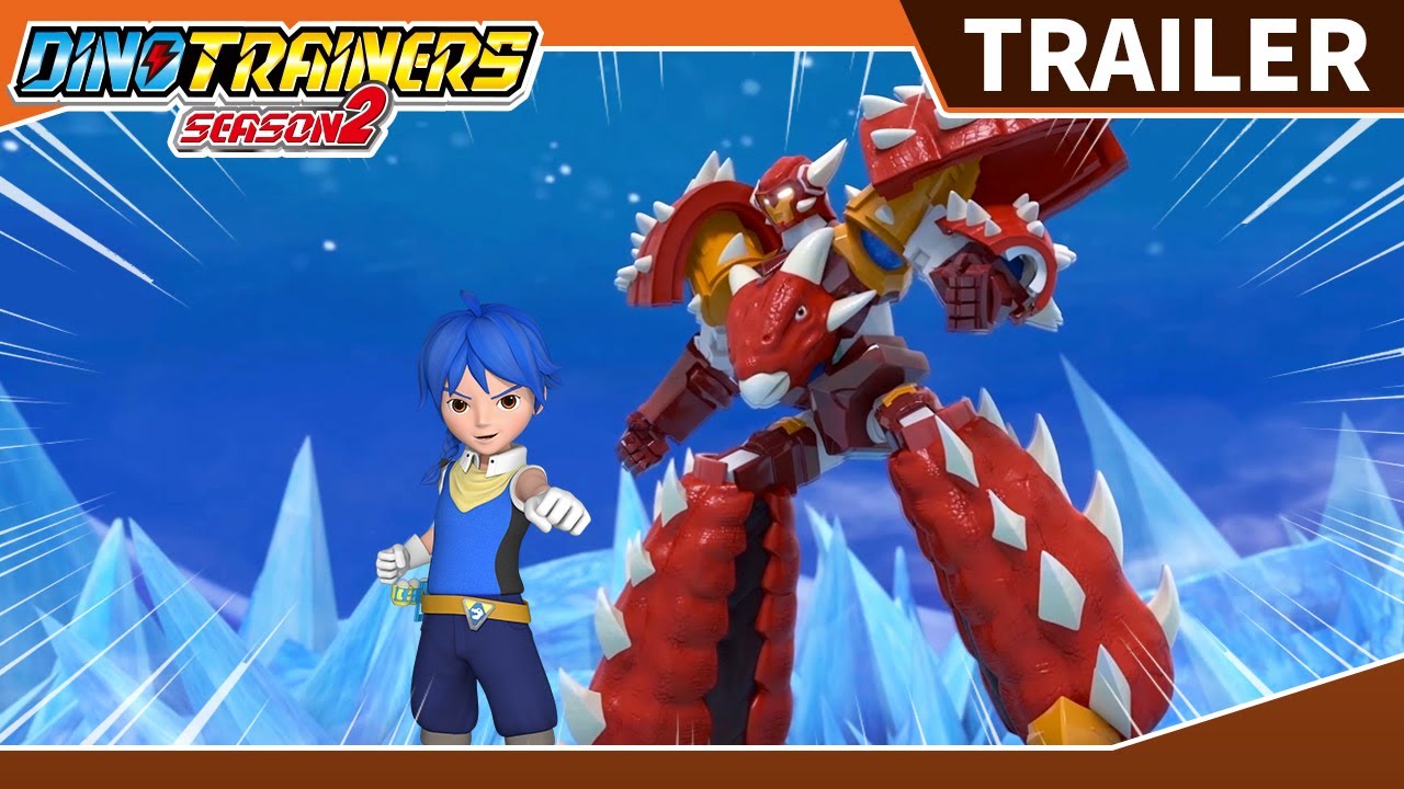 ⭐️New Season⭐️Dino Trainers Season 2 | Hardy & Ankylosaurus | Dinosaur ...