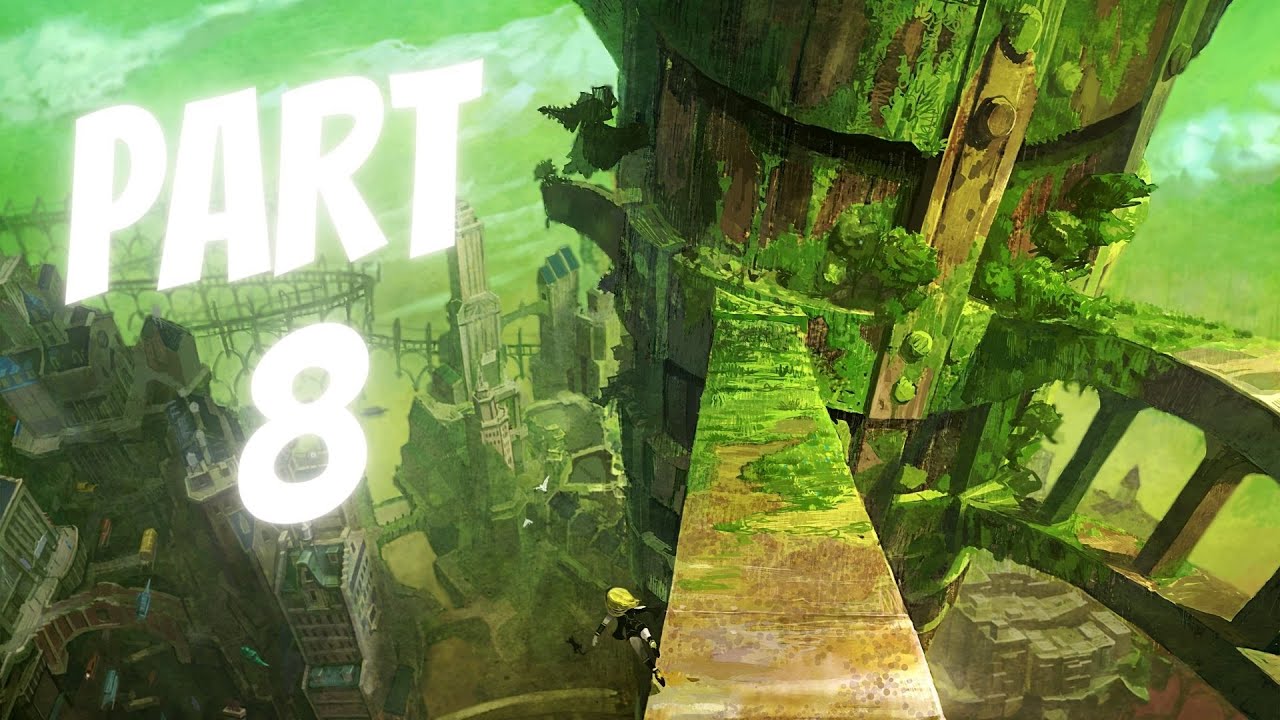 DESCENDING THE WORLD PILLAR - GRAVITY RUSH WALKTHROUGH GAMEPLAY PART 8 ...