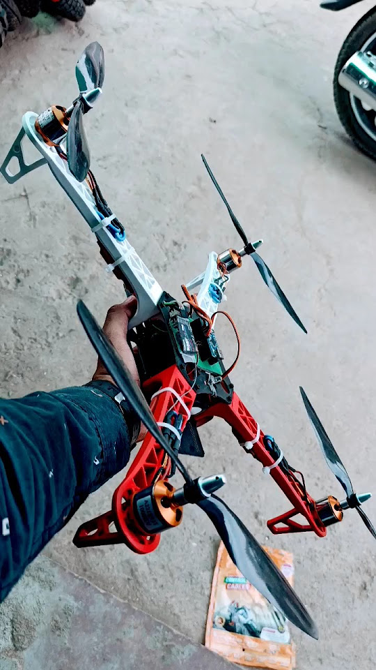 Arduino Based Flight Controller 2nd Flight Test Failed Drone Arduino Diy Quadcopter