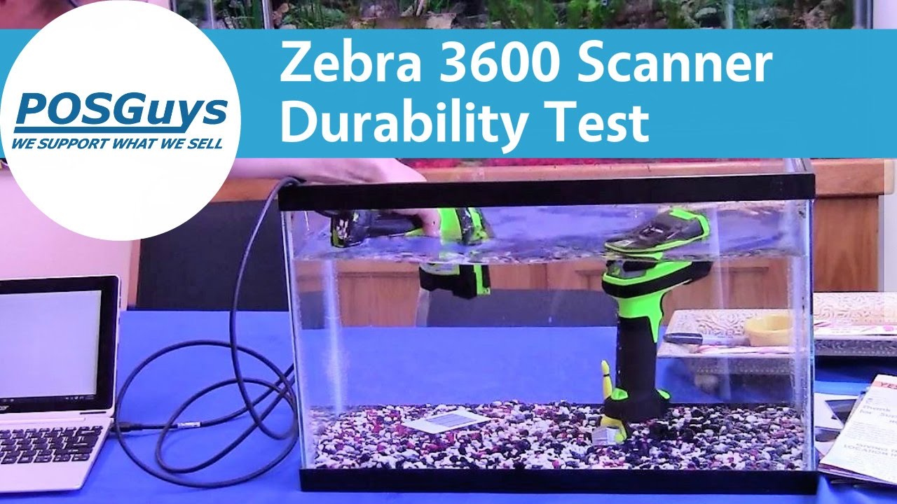 Zebra 3600 Ultra Rugged Scanner Durability Test - YouTube