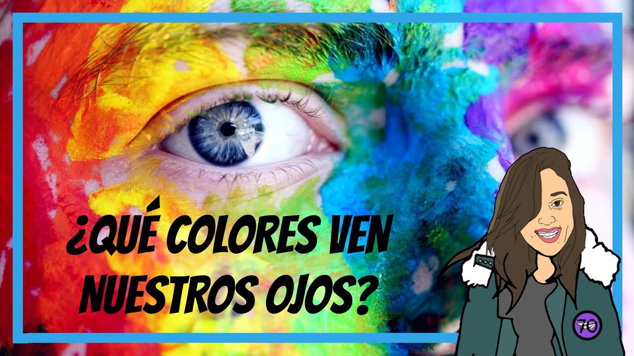 ¿Qué COLORES ven nuestros OJOS? - El OJO HUMANO 👀👁️🧠🌈🎨 - YouTube