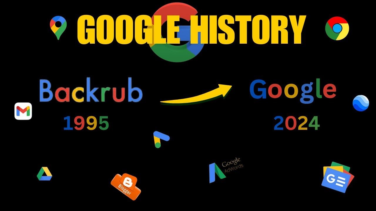 गूगल का विकास | Evolution of Google | Google History 1995 to Now ...