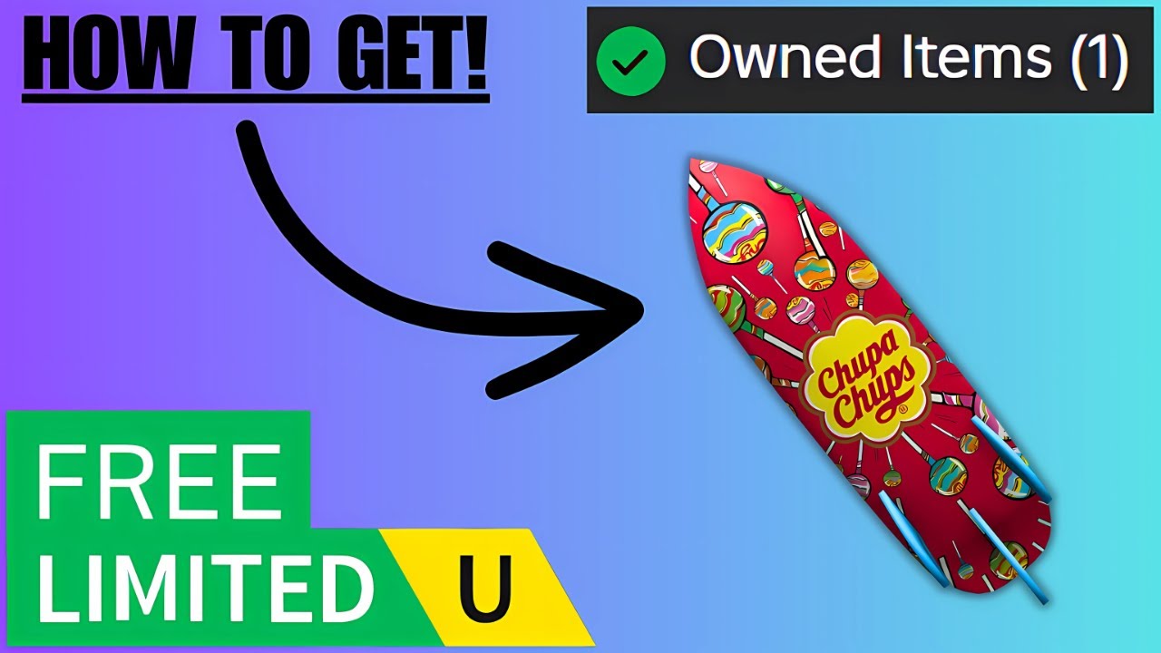 Free Chupa Chups Surfboard Back Bling UGC Limited - YouTube
