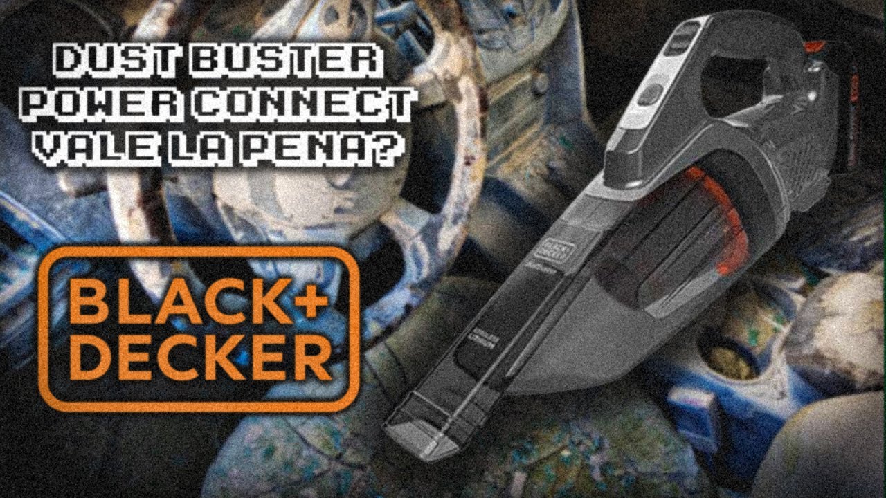 Aspiradora Black+Decker Dust buster power connect 20v Prueba rapida ...