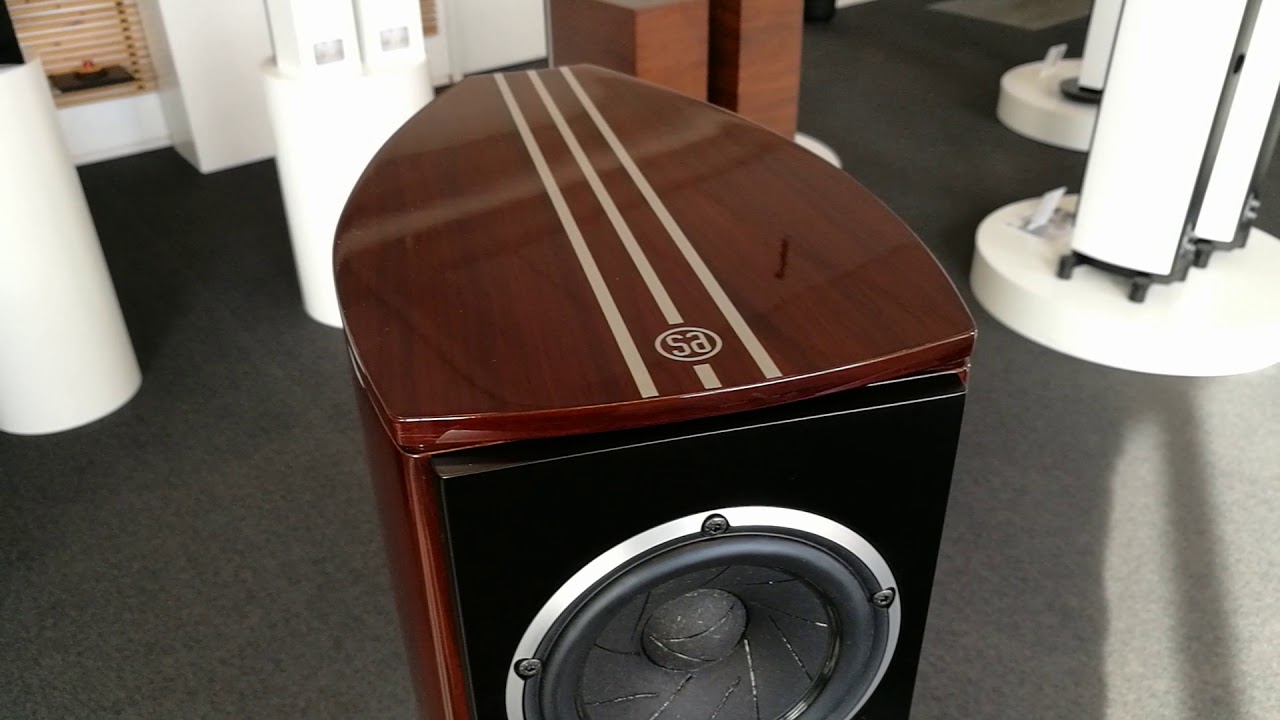 SA pandion 50 in High Gloss walnut finish - YouTube