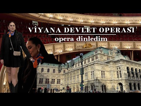 MOZART BURADA ÇALDI❤️| Viyana Devlet Operası, Wienna, Avusturya vlog