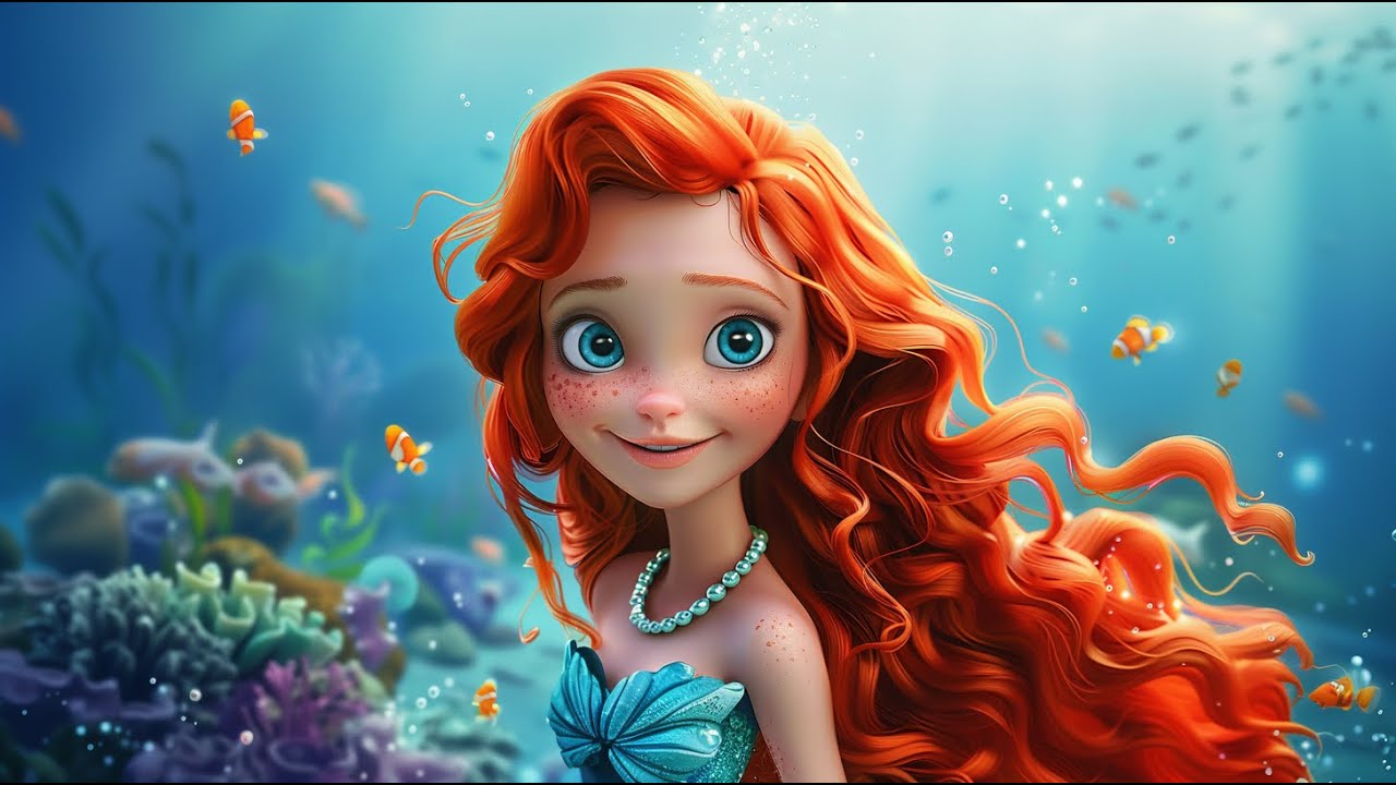 The Little Mermaid's Pearl Hunt: An Underwater Adventure - YouTube