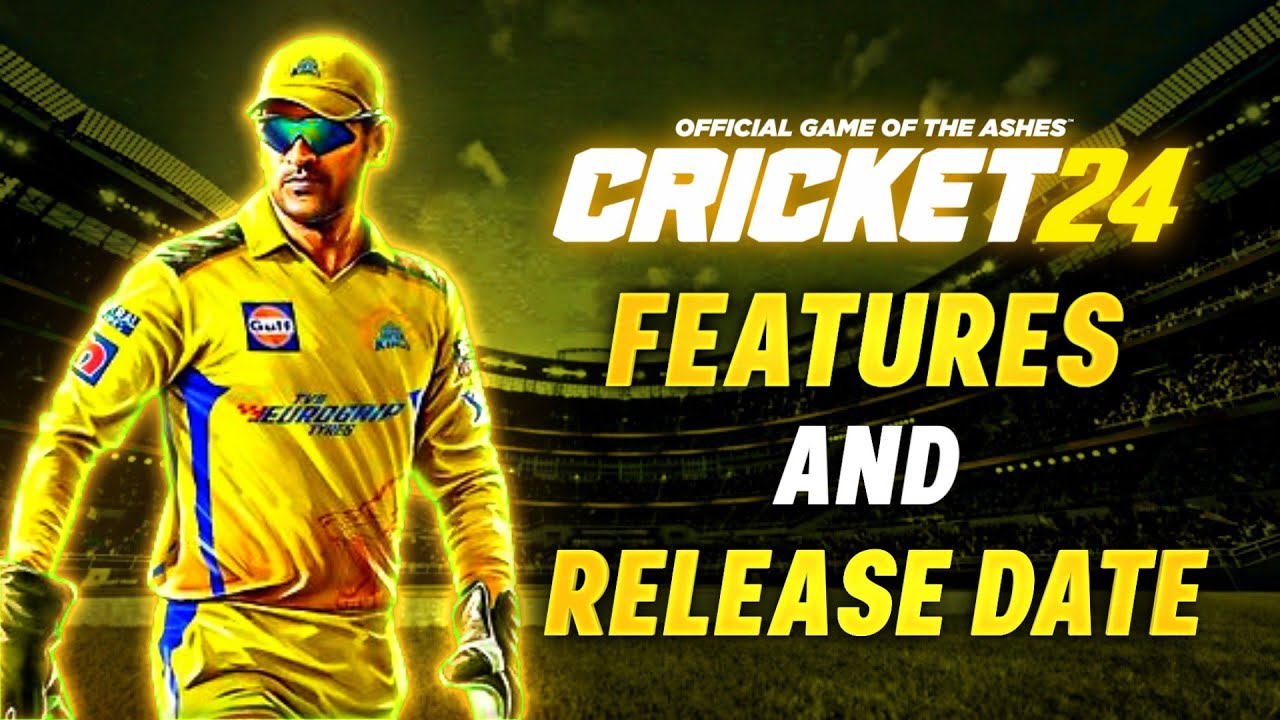 Cricket 24 all features and release date - YouTube