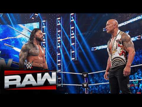 Roman Reigns vs. The Rock: Raw, July. 24, 2026