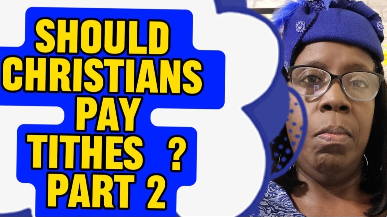 come reason with me .Should Christians pay tithes . - YouTube