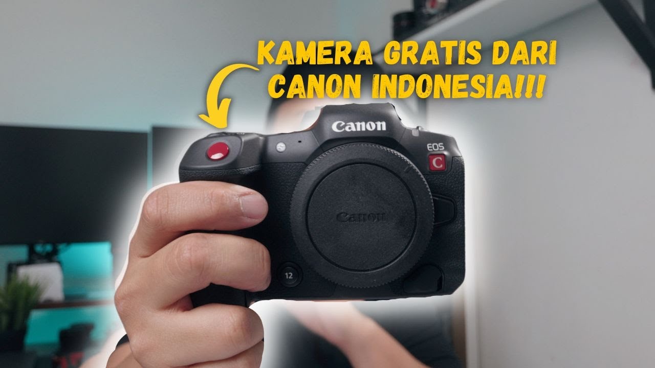 Unboxing Kamera GRATIS! Dari Canon Indonesia! | Unboxing Canon EOS R5 C ...