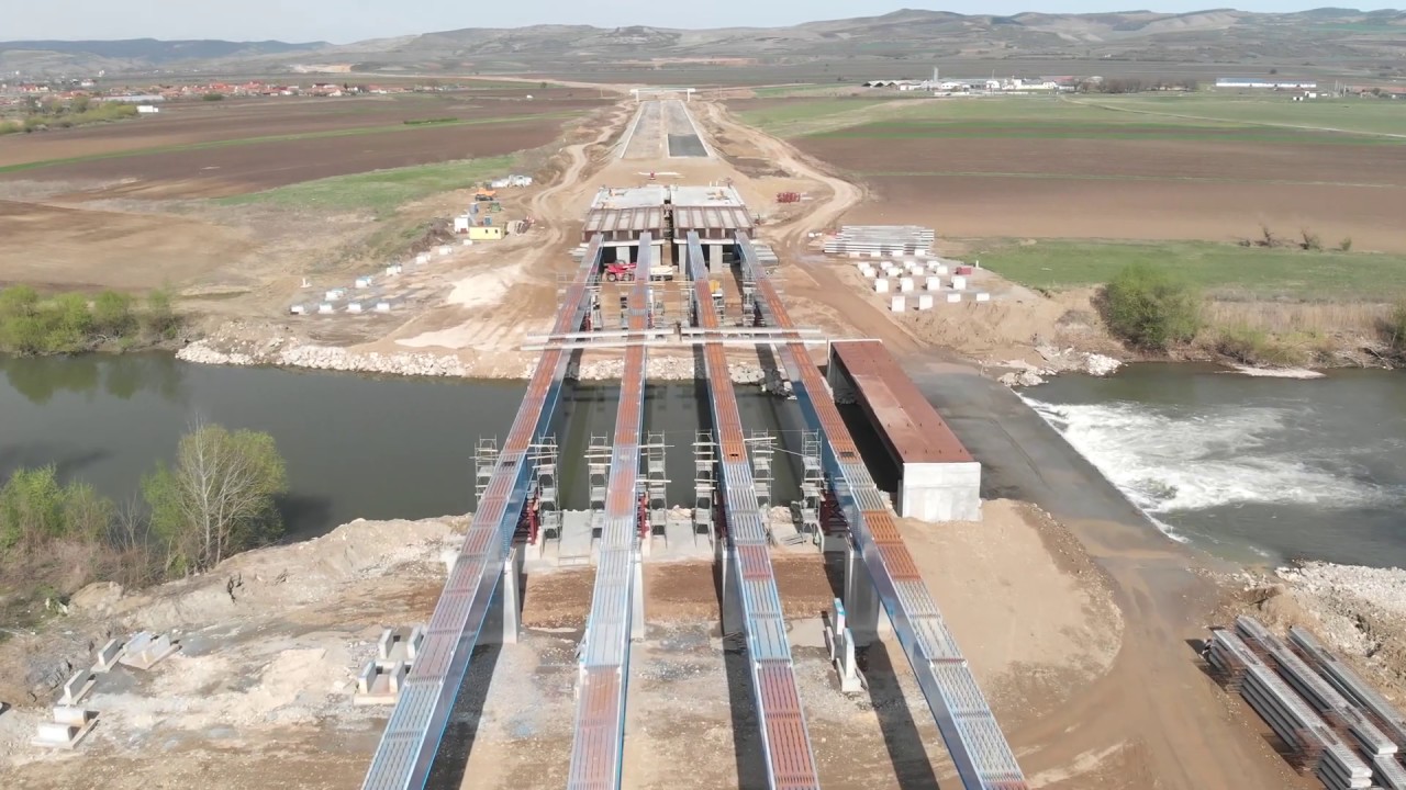 Autostrada A10 Sebes Turda, lotul 2, viitorul pod peste raul Mures de ...