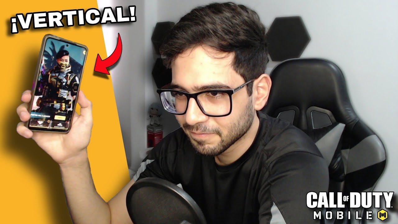 Así es COD Mobile en VERTICAL - YouTube