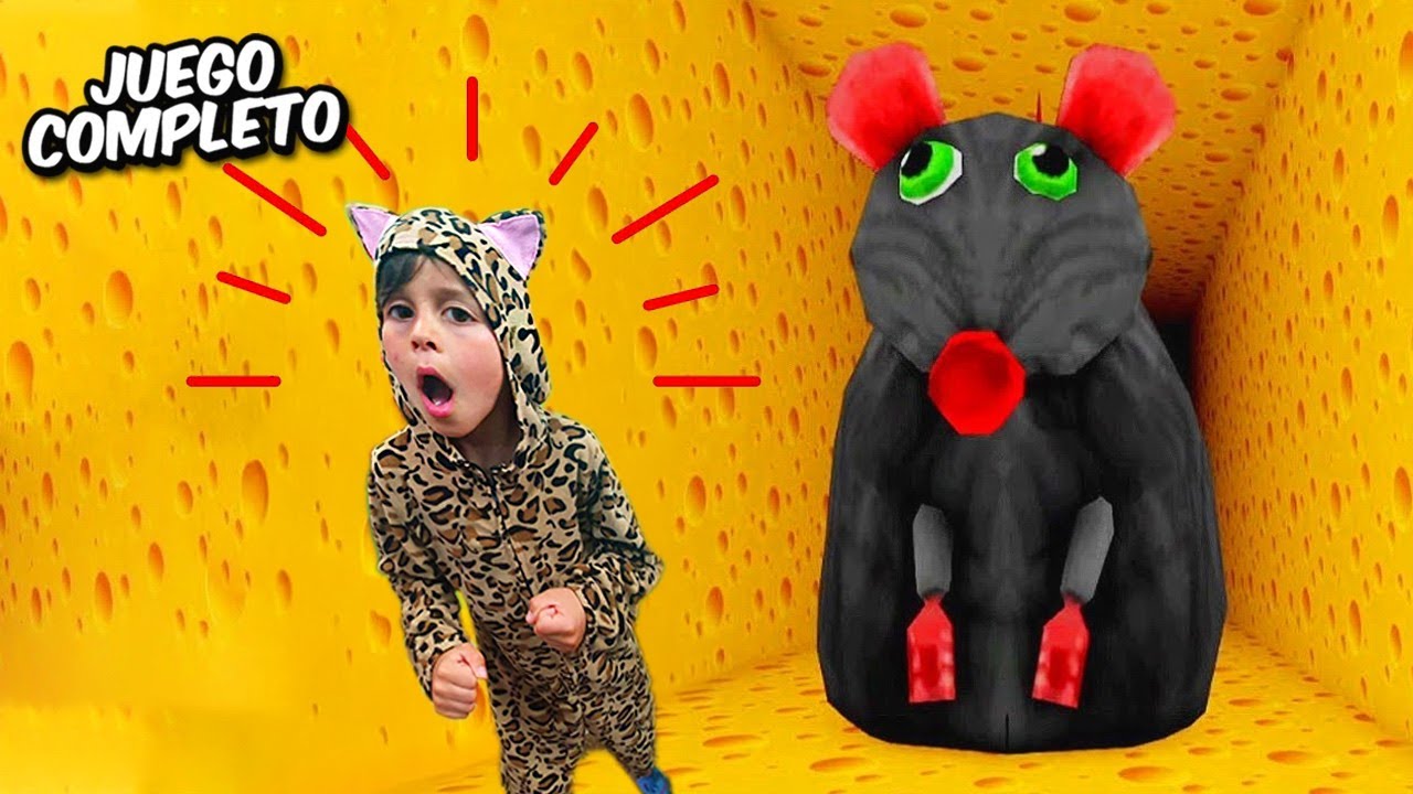 Escapé de una rata poseida! Cheese Escape horror - YouTube