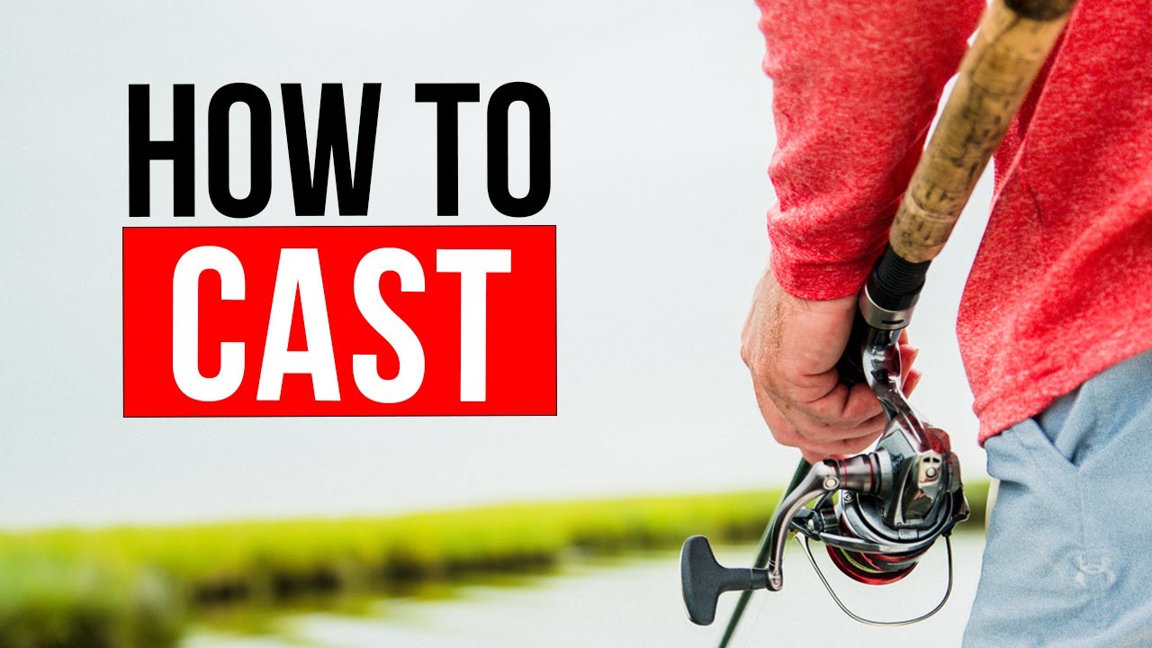 How to Cast A Spinning Reel for Beginners - YouTube