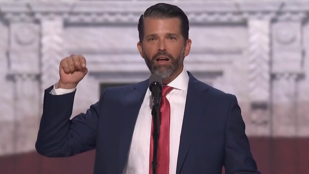 Donald Trump Jr. praises dad for standing up after being shot: 'Trump ...