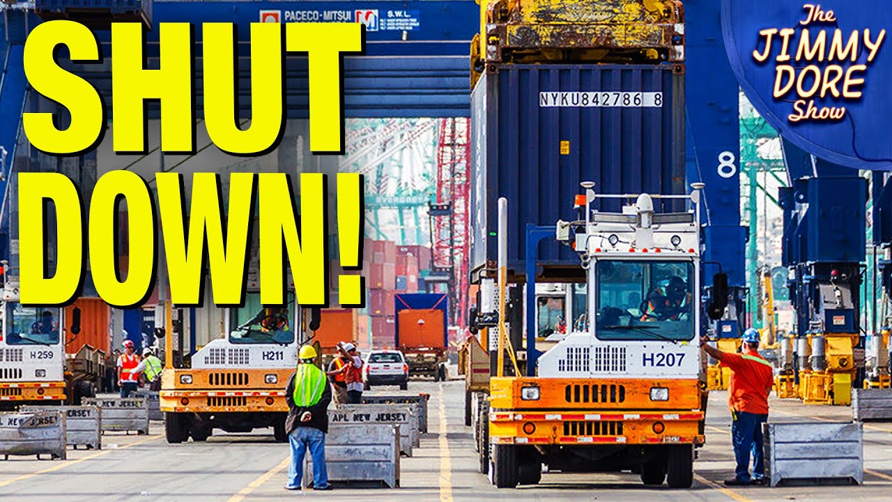 Dock Workers SHUT DOWN West Coast Ports! - YouTube