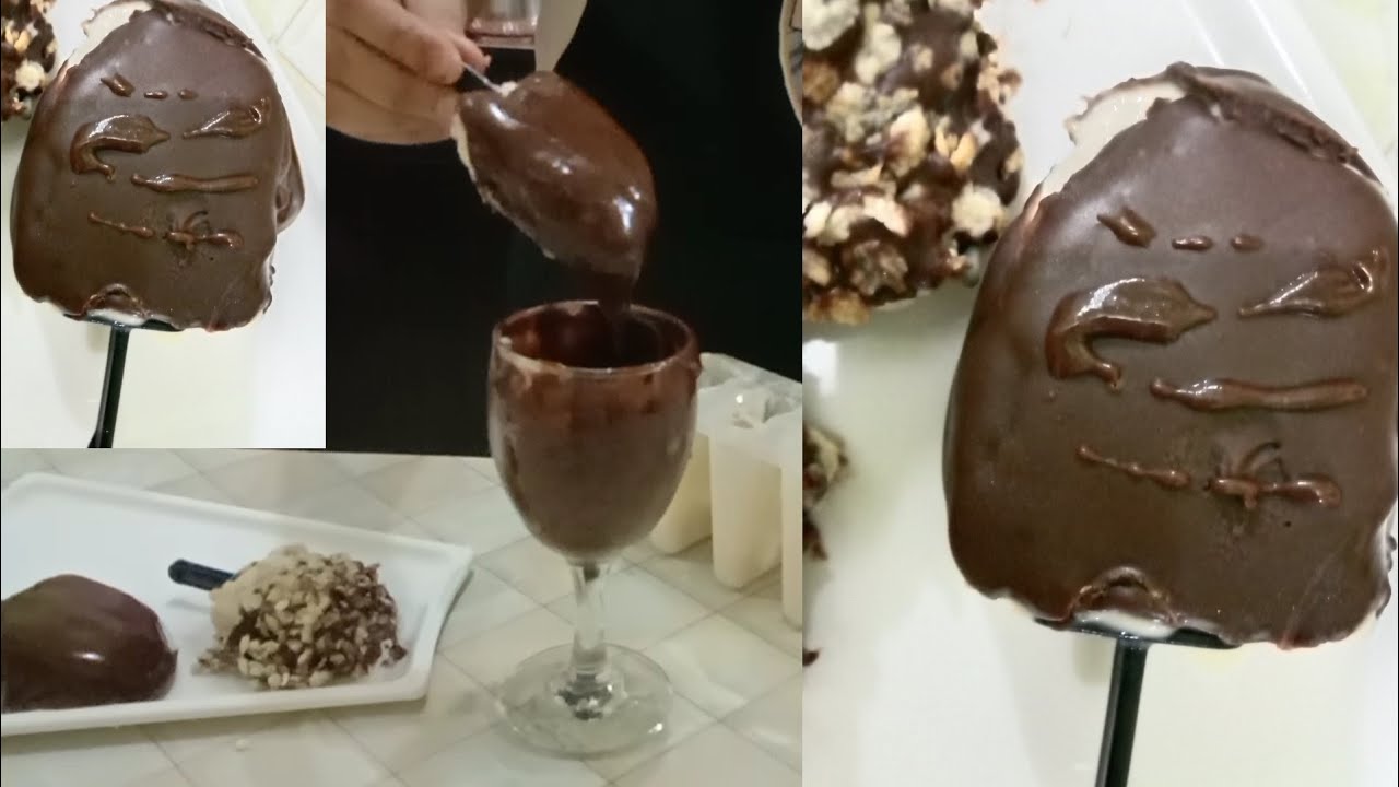 Ice Drop w/ Choco Pinipig Flavor|| Popsicle Sticks|| Ice Cream on a ...