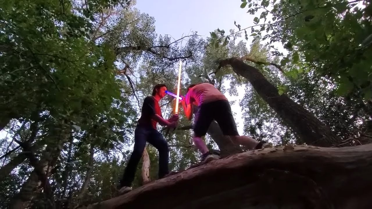 Real Life Saber Fights: Pull to the Dark - YouTube
