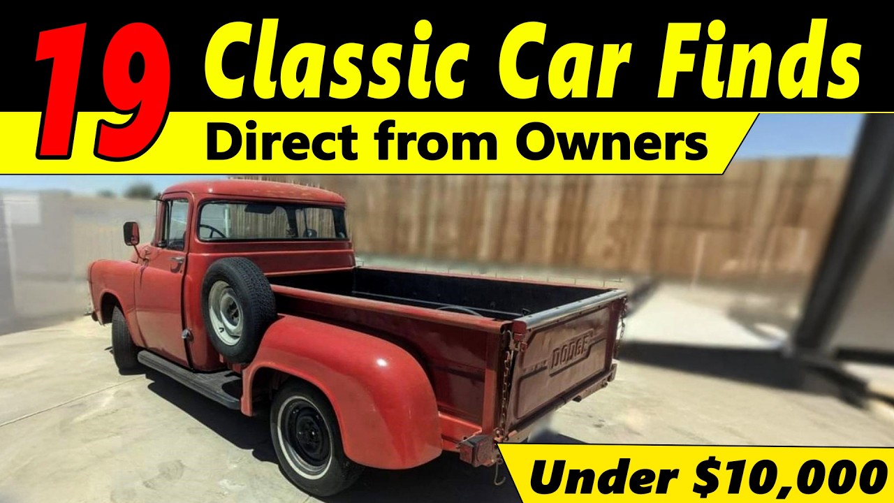 19 Amazing Classic Car Projects and Drive ready Classics Direct from ...
