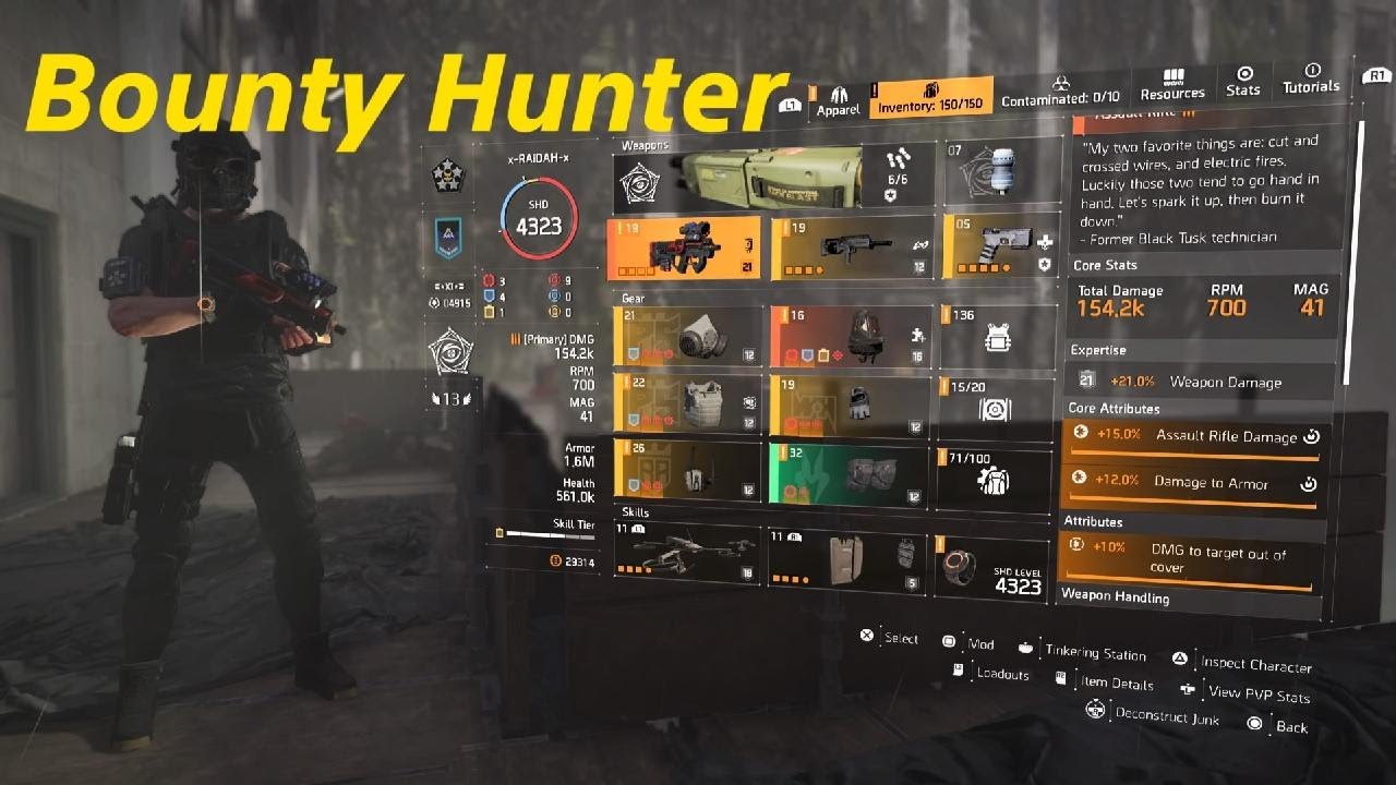 Division 2 | 12 Core Capacitor Hybrid Build | PvE - YouTube