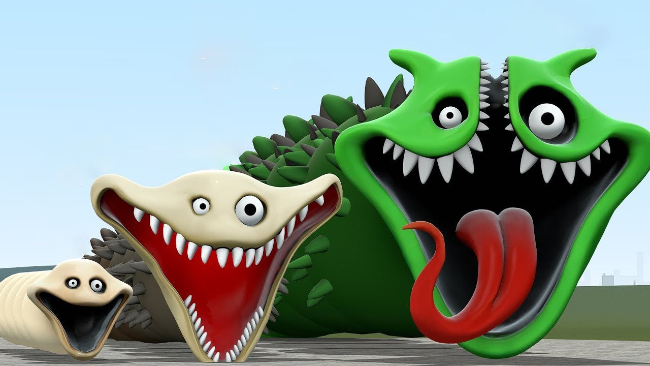 NEW FULL EVOLUTION OF ROBLOX HUNGRY WORM (EVERY PHASE) IN GARRY'S MOD ...