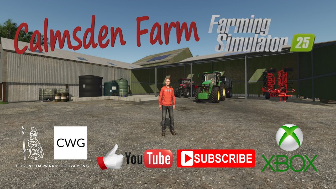 Calmsden Farm, FS25 on Xbox Series X Console - YouTube